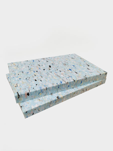 Yoga Studio 1'' Inch Chip Foam Half Yoga Block (Twin Pack) –Yoga Studio ...